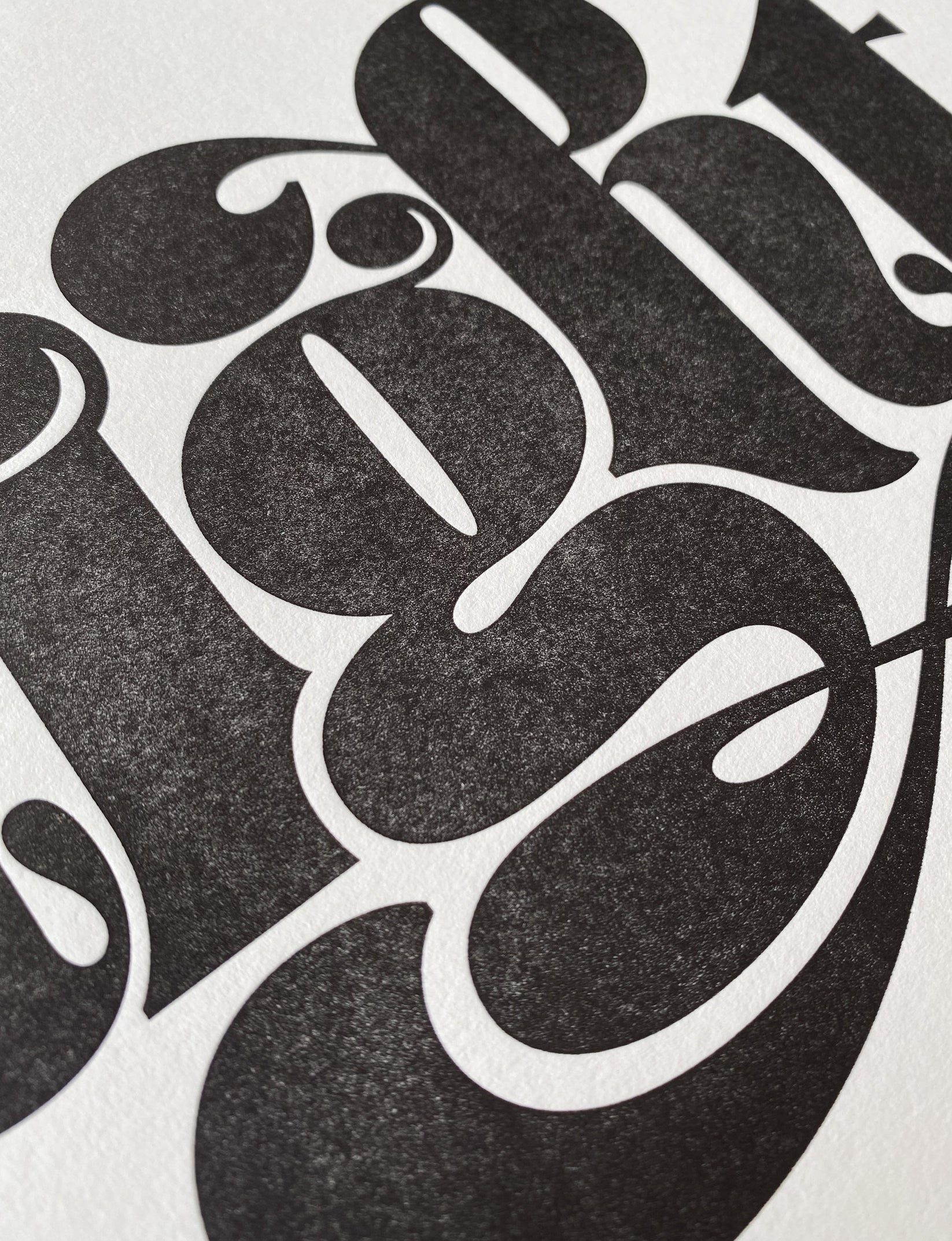 Tight Letterpress Print – Jessica Hische