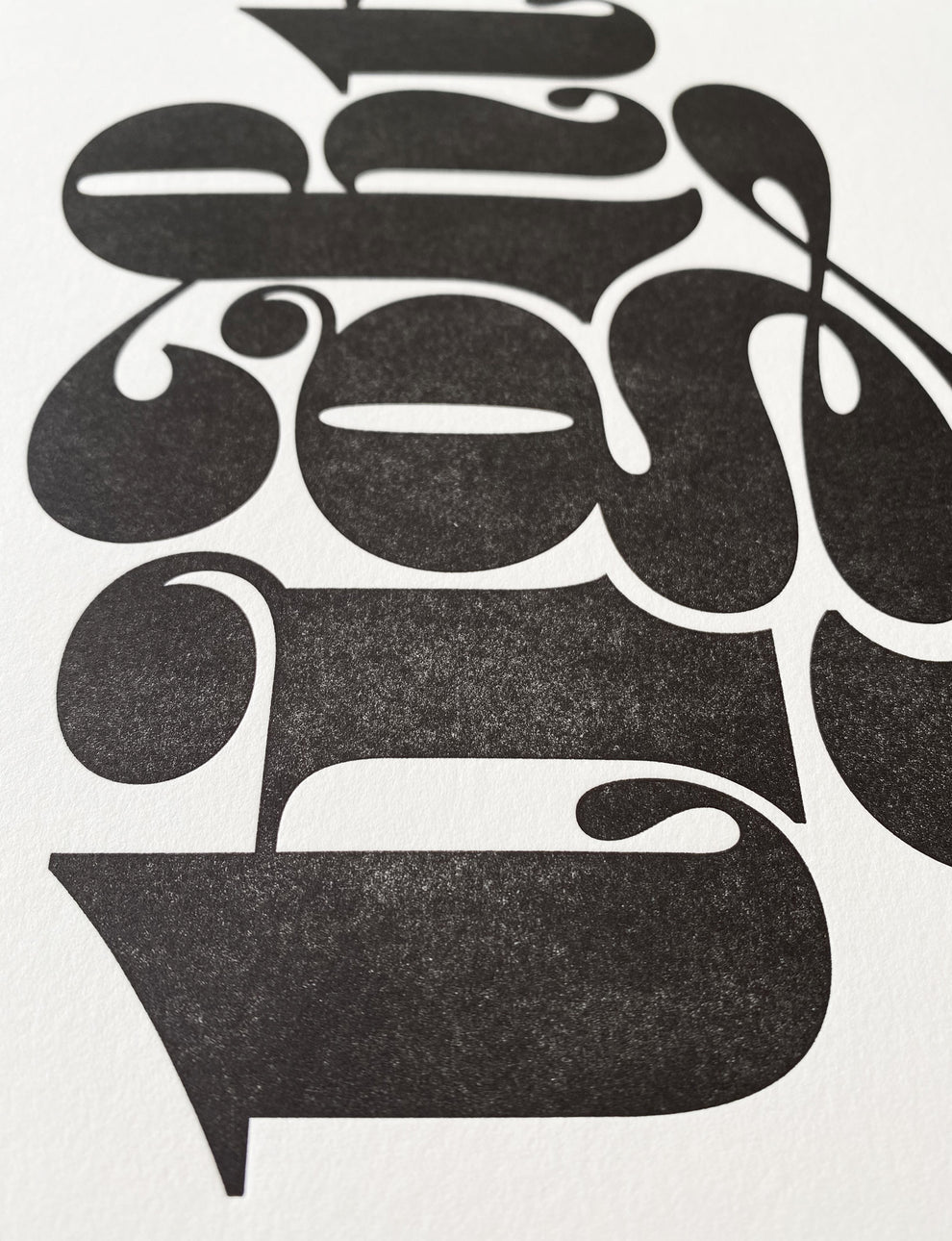 Tight Letterpress Print – Jessica Hische